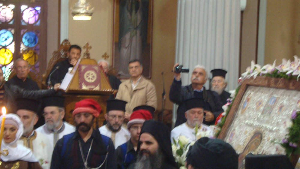 Άφιξη εικόνας της Παναγίας από το Άγιον Όρος - Παραδοσιακό Εργαστήρι Χορού