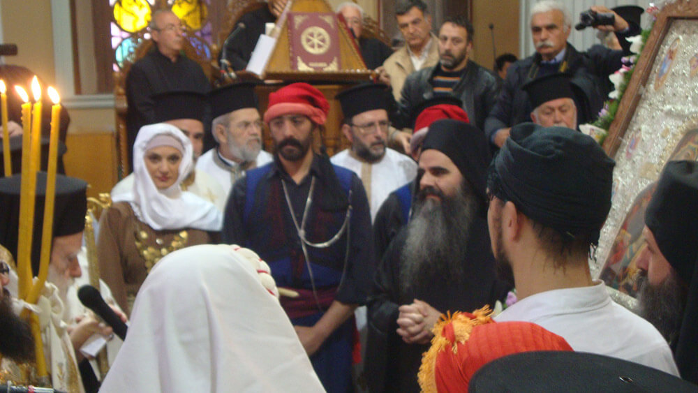 Άφιξη εικόνας της Παναγίας από το Άγιον Όρος - Παραδοσιακό Εργαστήρι Χορού